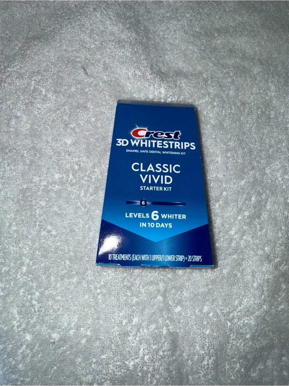 Crest | Other | Crest 3d Whitestrips Classic Vivid Blue Packaging ...